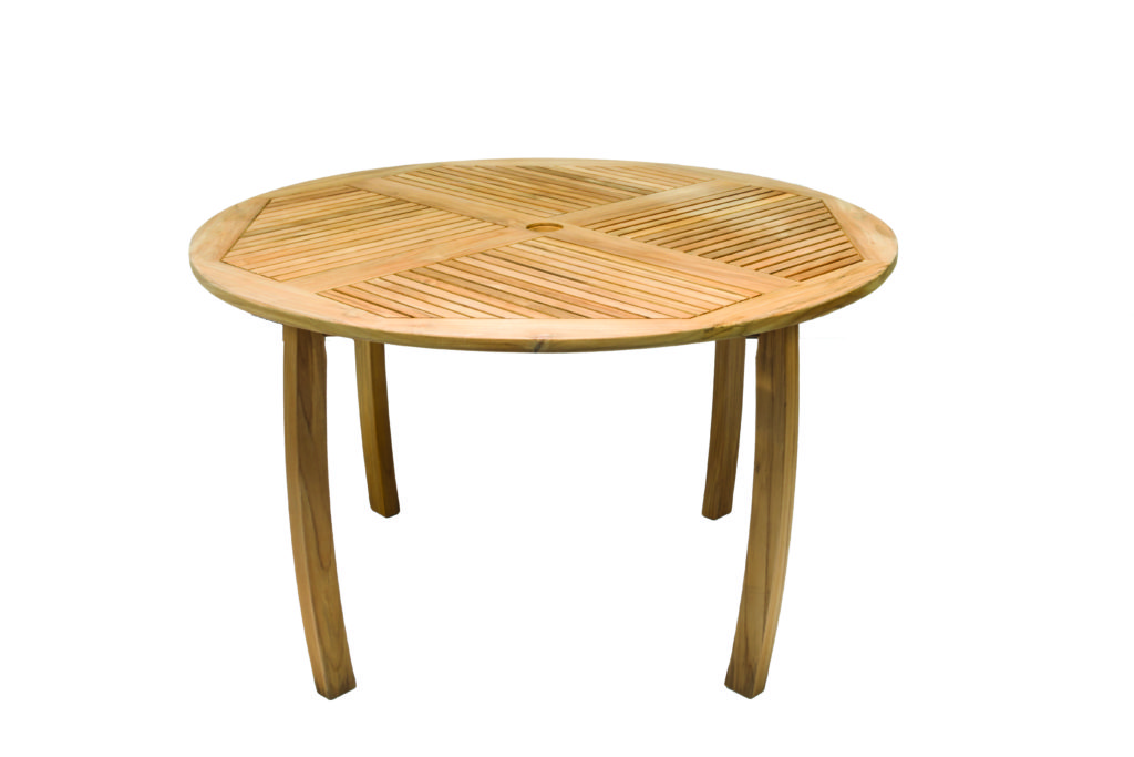 Dolphin 50" Round Teak Dining Table by Royal Teak Collection